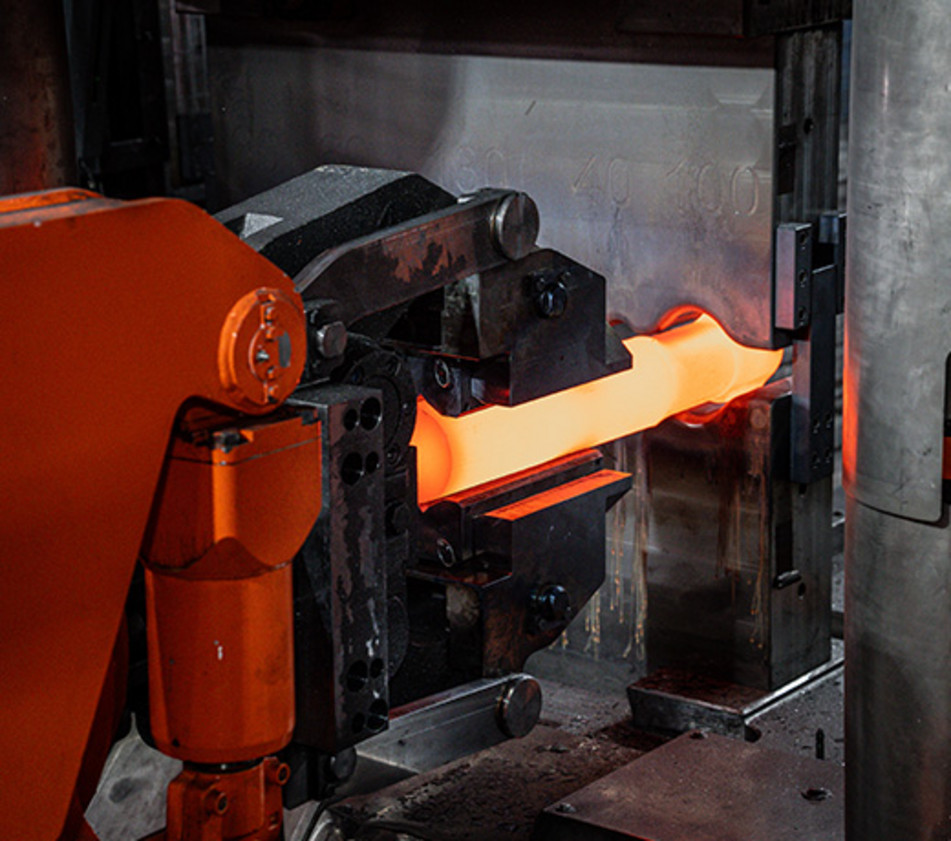 Pièces forgées : tiges, bagues, disques, coussinets, pièces matricées